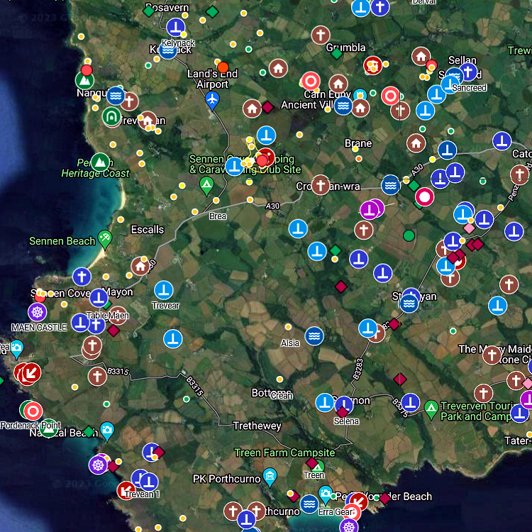 Cornish Ancient Sites – Notes from the Far Beyond